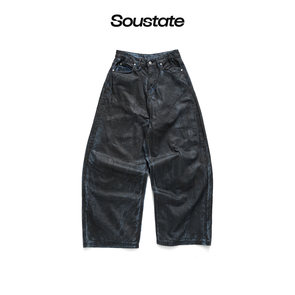 Quần Jeans Super Baggy Coated - SOUSTATE Chính Hãng | Shopee Việt Nam