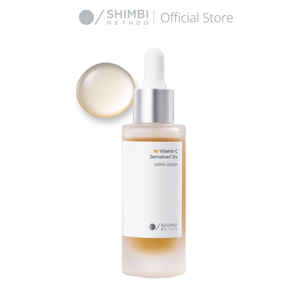 Tinh chất dưỡng sáng, se khít lỗ chân lông SHIMBI METHOD Derma Serum Vitamin C Derivatives 5% ...