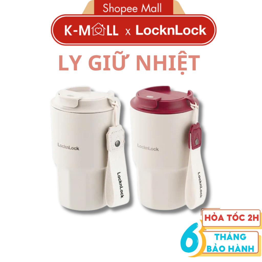 Ly Giữ Nhiệt LocknLock Vacuum Coffe LHC4340 Dung Tích 450ml, 2 Màu Lựa Chọn, SUS316L - K-MALL ...