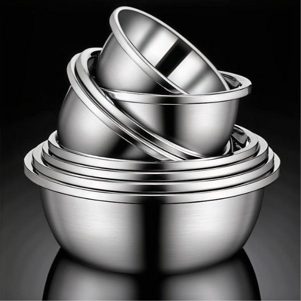 THAU INOX 304 - CHẬU ÂU INOX ĐA NĂNG SIZE 18CM - 40CM | Shopee Việt Nam