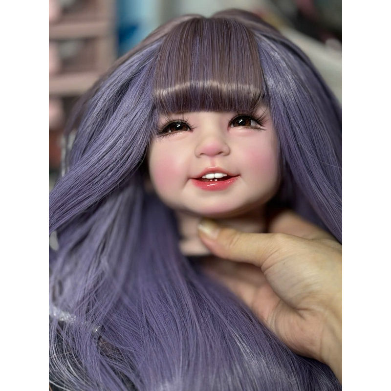 bup bê nhua tái sinh 22in trang điểm xinh xắn | Shopee Việt Nam