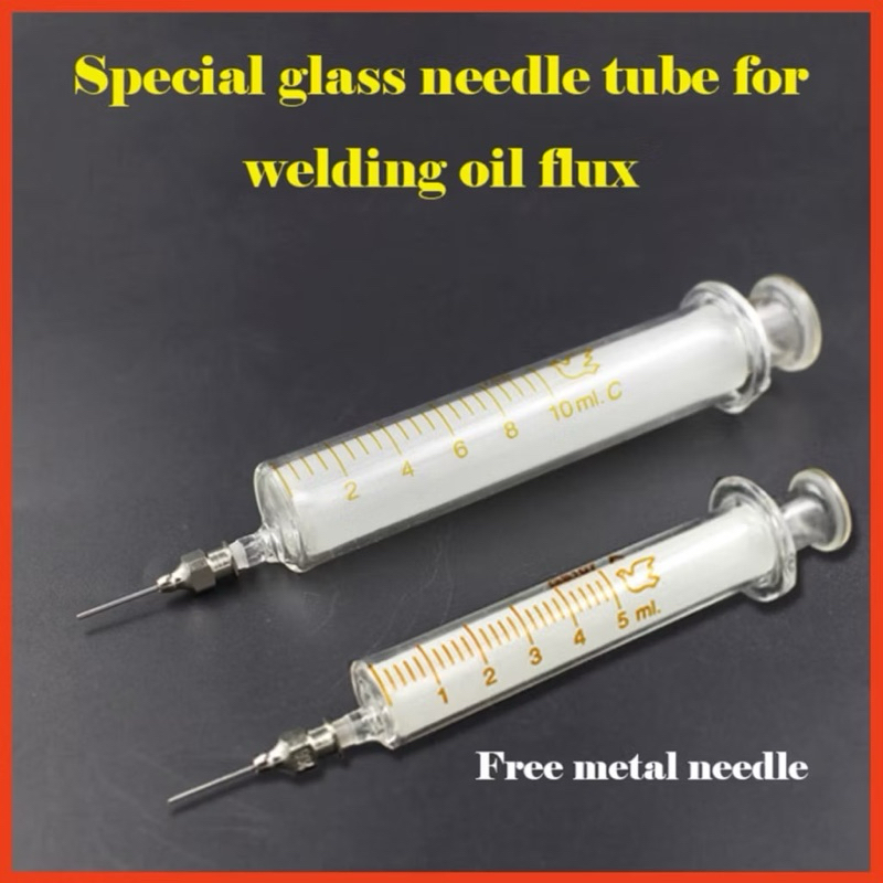 Xi lanh thủy tinh kèm đầu kim 20G_ (5ml & 10ml) | Shopee Việt Nam