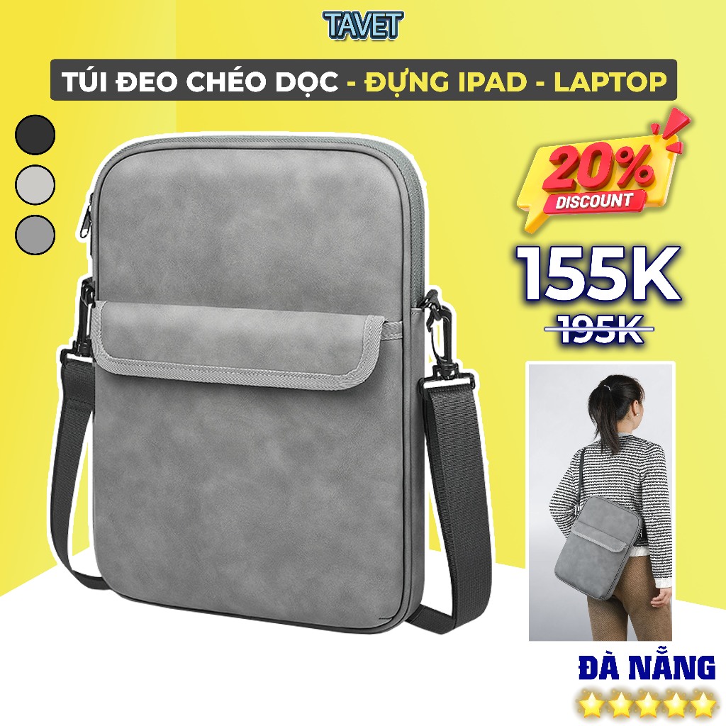 Túi Đựng iPad Pro 11 13" Air 10.9 10.2 9.7 Túi Đeo Chéo Chống Sốc Cho ...