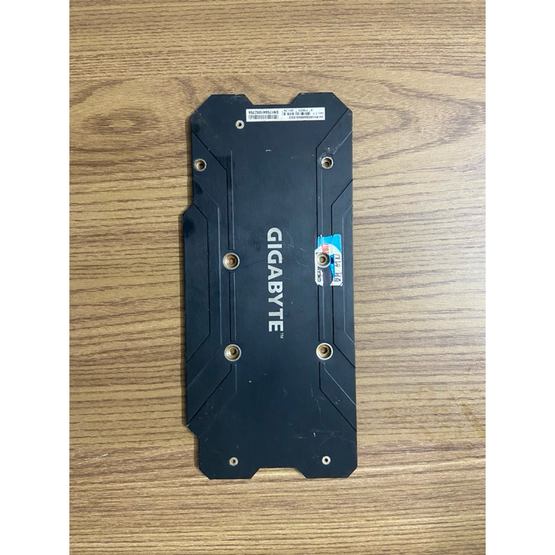 Backplate_ Ốp Lưng VGA Card Gigabyte Rx570/580 ( Tấm lưng ) | Shopee ...