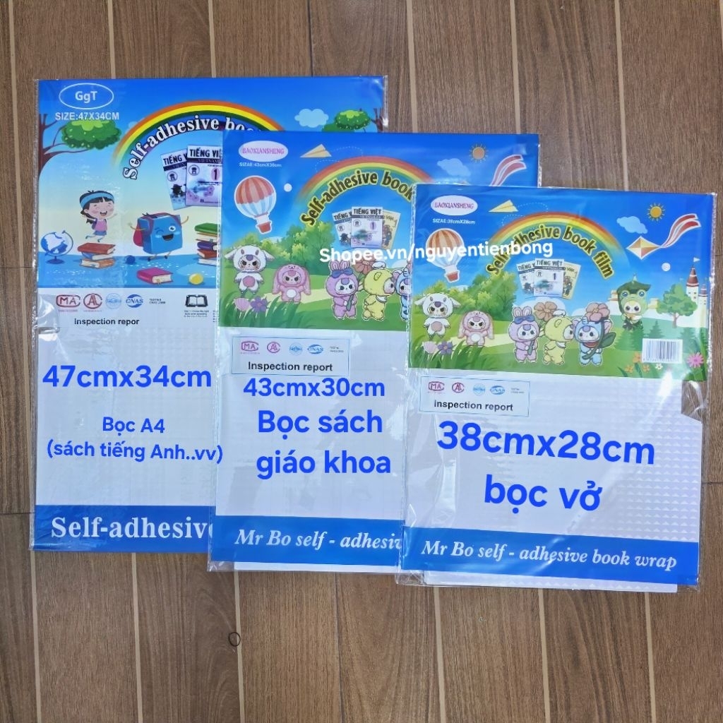 10 tờ bọc sách decal, bọc vở đề can, bọc A4 có keo dán | Shopee Việt Nam