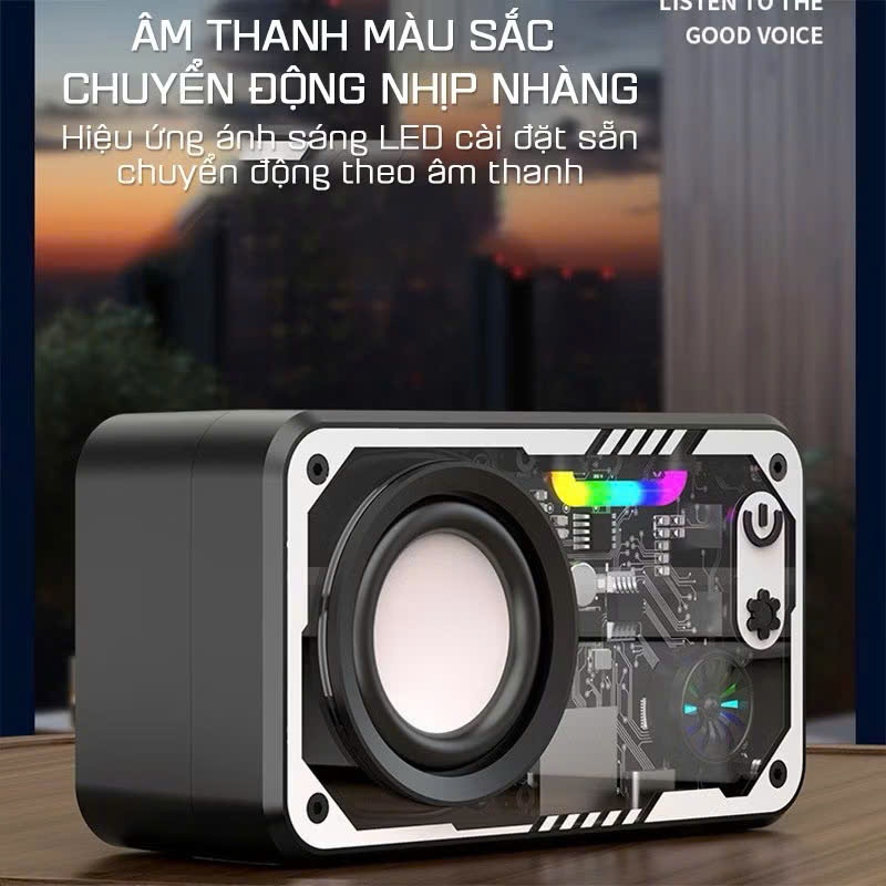 Loa Bluetooth mini V1 / CL90 / SKD106 hiện đại nghe nhạc tiện lợi, ánh ...