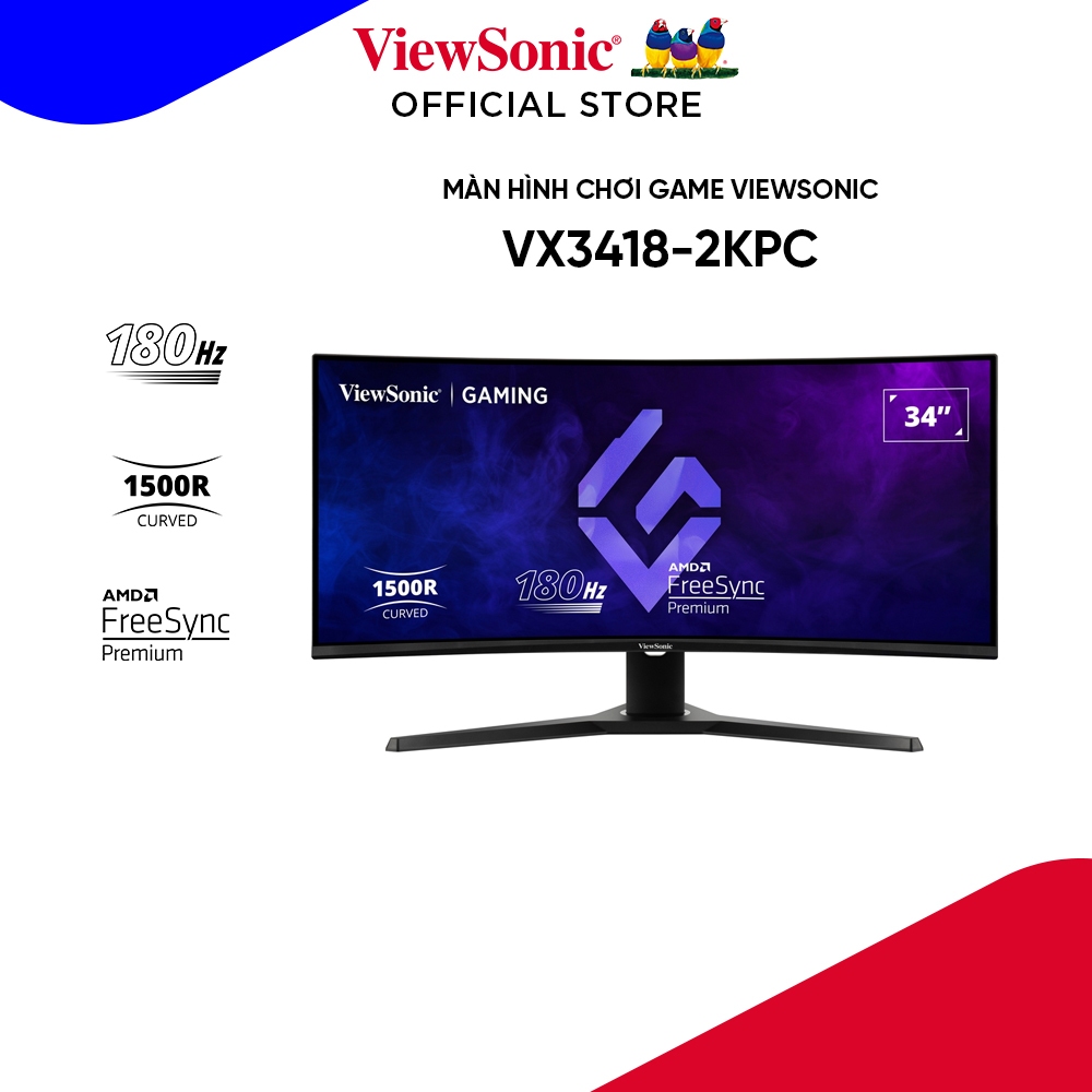 Màn hình Gaming ViewSonic VX3418-2KPC (34inch/2k/144Hz) | Shopee Việt Nam