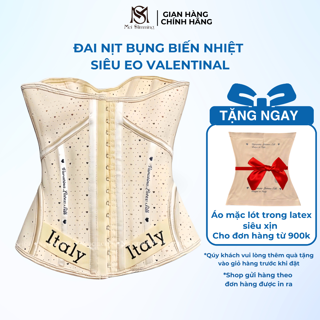 [ DEAL HỜI ] Đai Nịt Bụng Latex Italy Valentinal Giảm Mỡ Bụng Lưng Hiệu ...