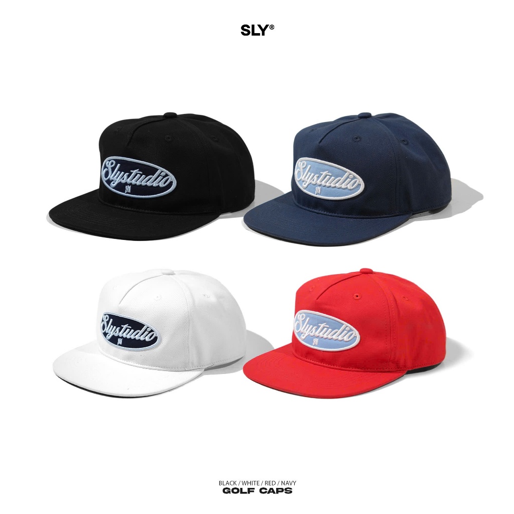 Mũ Nón SLY 5 múi Golf Caps 4 màu | Shopee Việt Nam