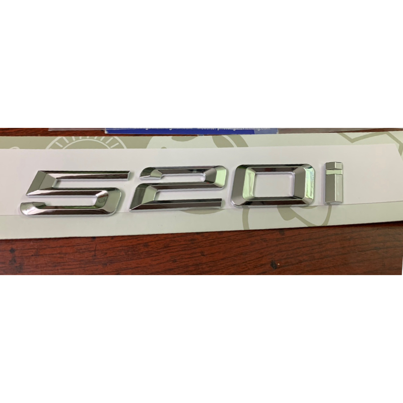Chữ Dán Xe Bmw 520i - Tem Xe 520i F10 E60 - Logo 520i | Shopee Việt Nam