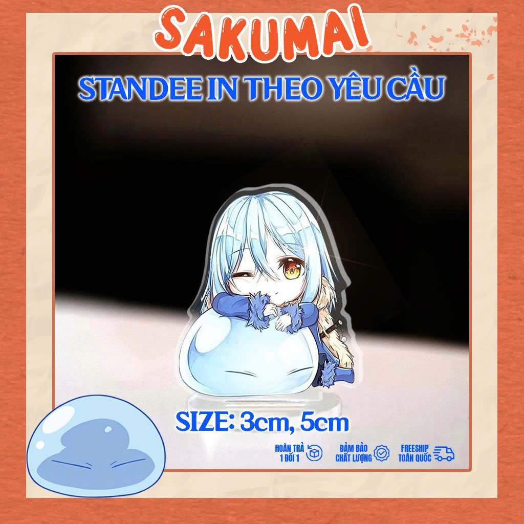 Standee, Mô Hình Mini Slime Cao 5cm Anime Manga Chuyển Sinh Thành Slime ...