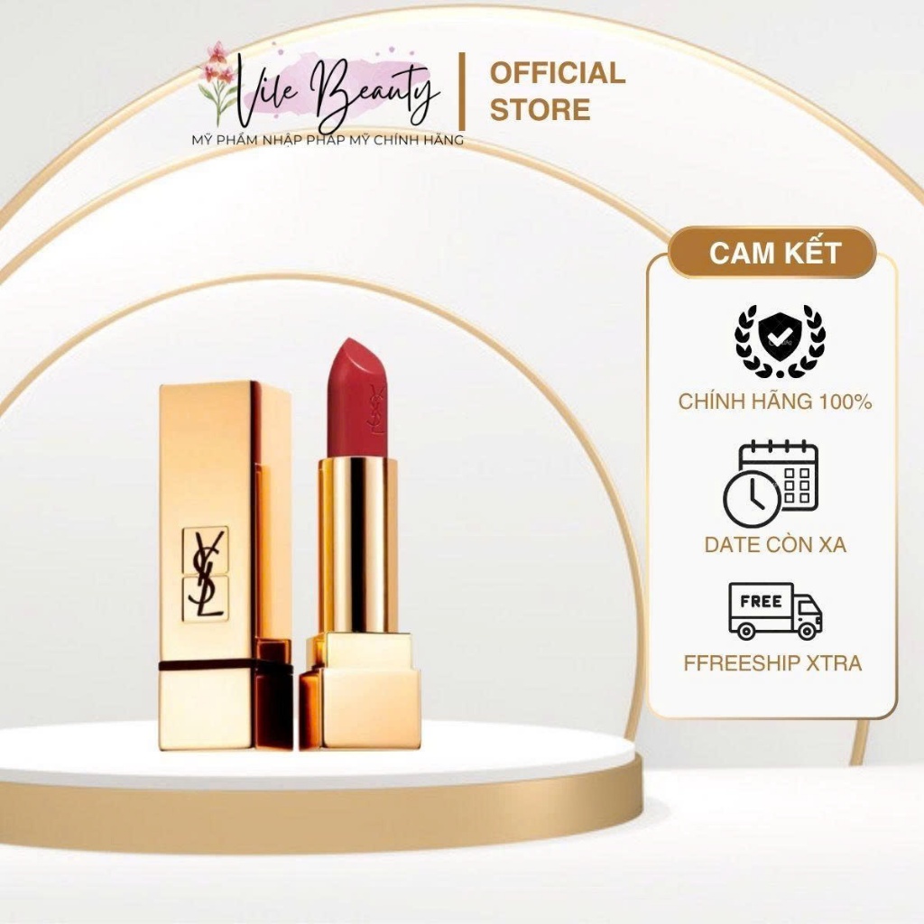 Son YSL Rouge Pur Couture Satin Lipstick Collection 1966 Rouge Libre ...