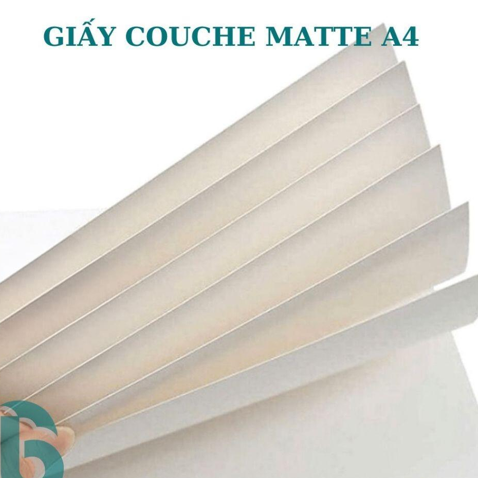 [GIẤY COUCHE MATT A4] 100 TỜ GIẤY COUCHE MATT 150- 250GSM A4 | BỀ MẶT ...