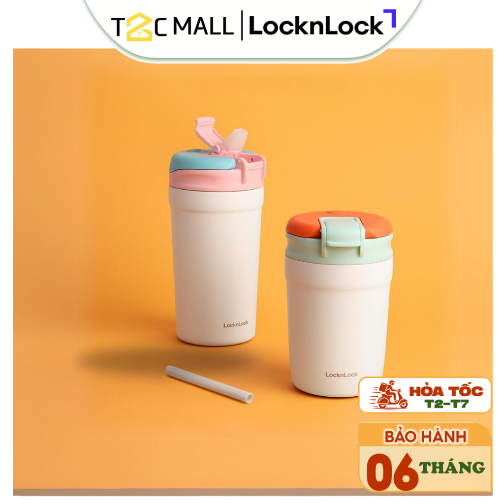 Bình Giữ Nhiệt LocknLock 320ml-430ml Có Ông Hút Cute Chính Hãng Cao Cấp LHC4290 LHC4298 T2C Mall ...