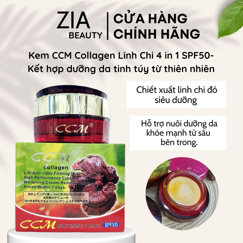 Kem CCM Collagen Linh Chi 4 in 1 50g | Shopee Việt Nam