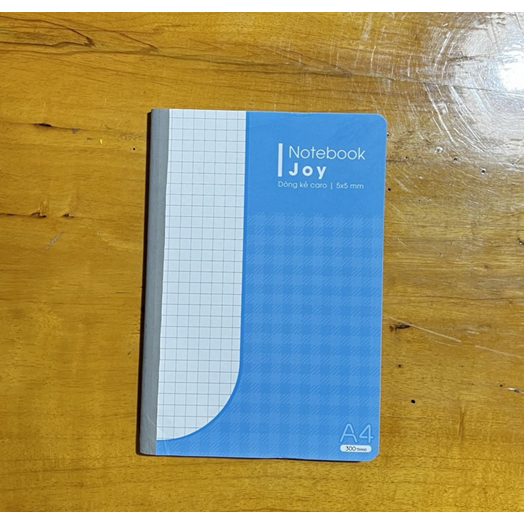 Sổ A4 caro bìa bồi Joy, 300trang_Hải Tiến | Shopee Việt Nam