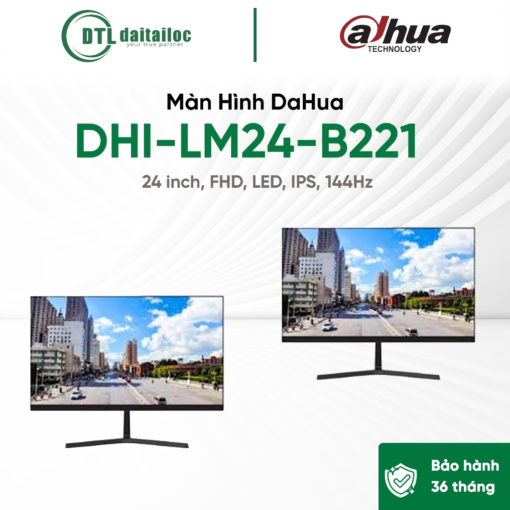 Màn hình máy tính Dahua DHI-LM24-B221 24 inch, FHD, LED, IPS, 144Hz | Chính Hãng | Bảo Hành 36 ...