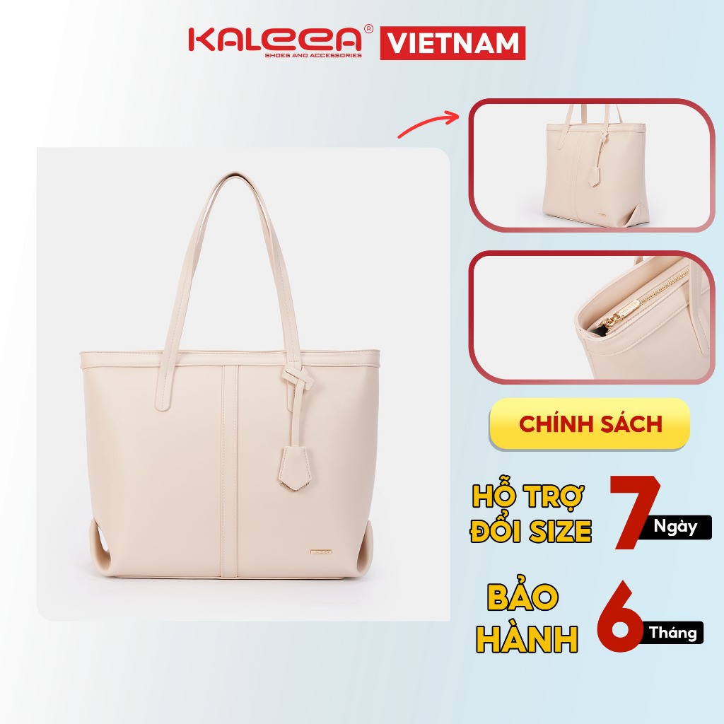 Kaleea VX01 - Túi xách nữ size to da mềm, thanh lịch đơn giản Size 39cm | Shopee Việt Nam