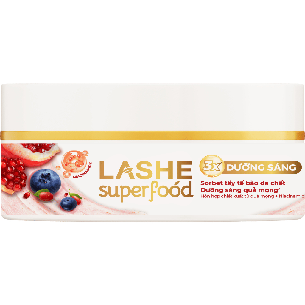 [Hàng tặng không bán] Kem Tẩy Tế Bào Chết LASHE SUPERFOOD Dưỡng Sáng Da ...