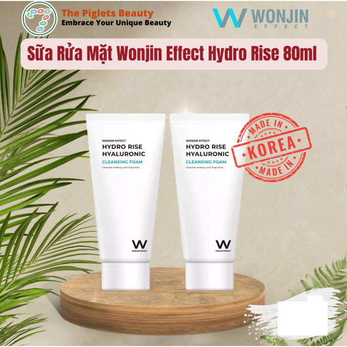 Sữa Rửa Mặt WonJin Effect Hydro Rise Hyaluronic Cleansing Foam, Sữa Rửa Mặt Cấp Ẩm 80ml | Shopee ...