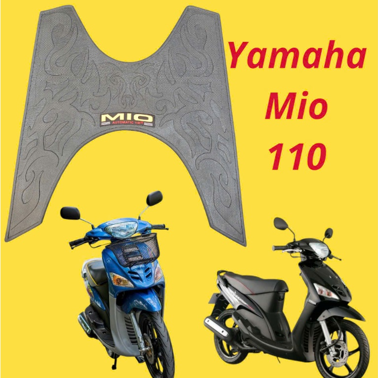 thảm lót sàn xe yamaha mio,thảm để chân xe mio,lót chân mio 110 cao su ...