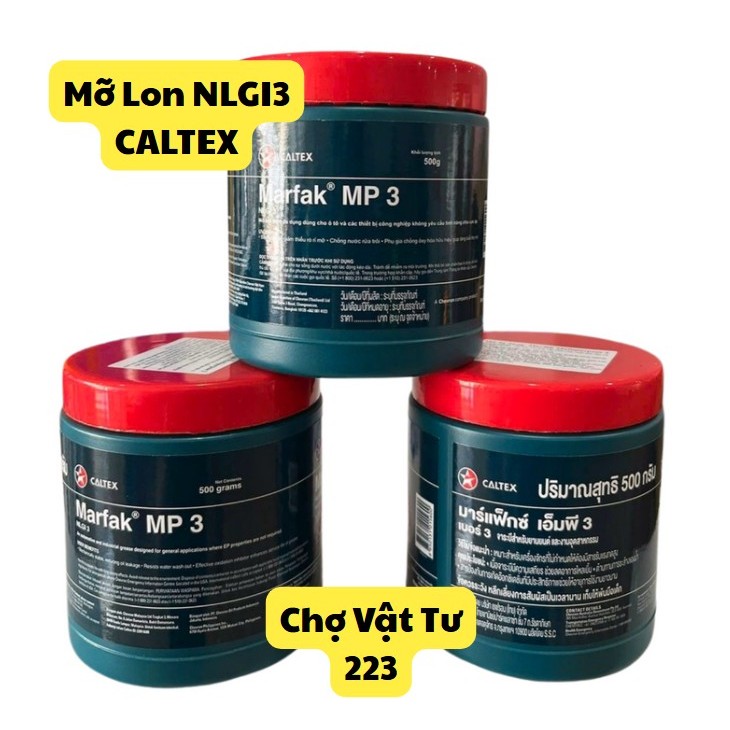 🎁 Mỡ Caltex Marfak 500gr - Cấp NLGi3 | Shopee Việt Nam