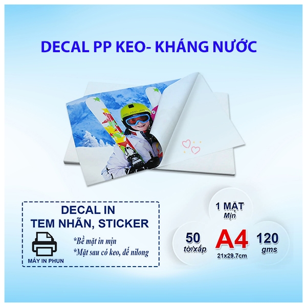 DECA NHỰA PP KEO- KHỔ A4-XẤP 50 Tờ | Shopee Việt Nam