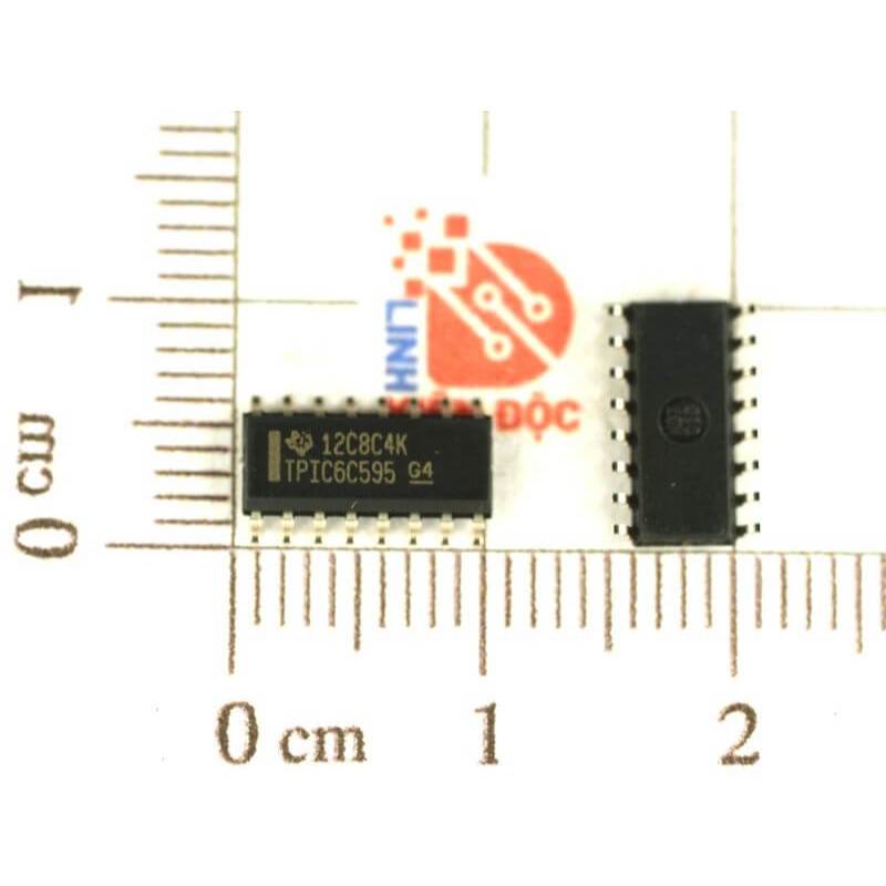 [Combo 2 chiếc] TPIC6C595 TPIC6C595DRG4 6C595 IC chuyên dụng SOP16 ...