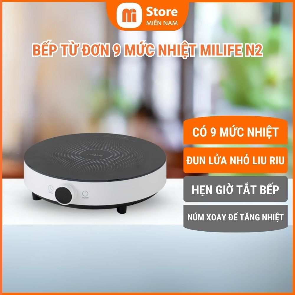Bếp từ đơn miLife Youth Lite N2 điều chỉnh 9 mức nhiệt | Shopee Việt Nam