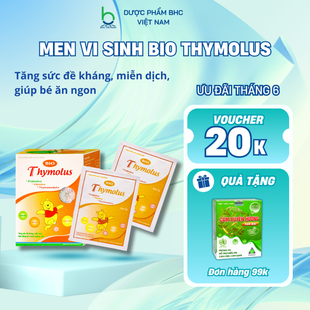 TPBVSK Bio Thymolus Men Vi Sinh Giúp Bé Ăn Ngon, Tăng Cường Đề Kháng ...