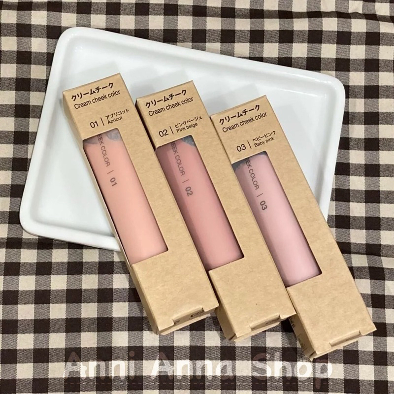 Má Hồng Kem Muji Cream Cheek Color | Shopee Việt Nam