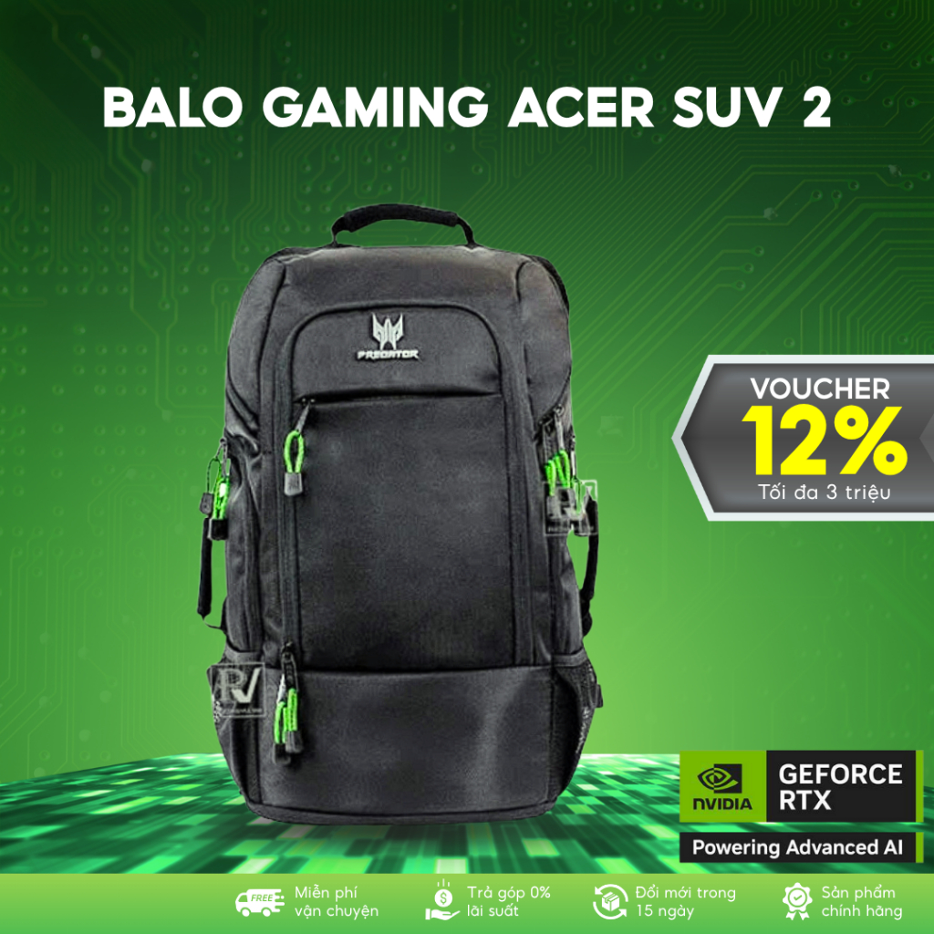 Balo Acer Gaming Predator SUV - Chính Hãng | Shopee Việt Nam