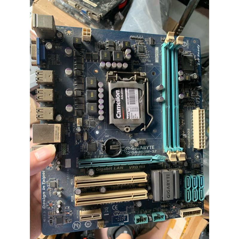 Main Giga Intel B75 H55 H61 Socket 115X có khe pci cho máy cnc | Shopee ...
