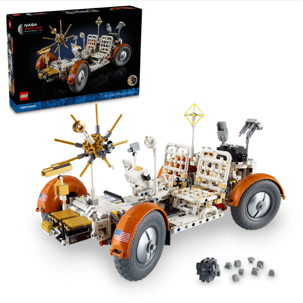 LEGO Technic NASA Apollo Lunar Roving Vehicle - LRV 42182 | Shopee Việt Nam