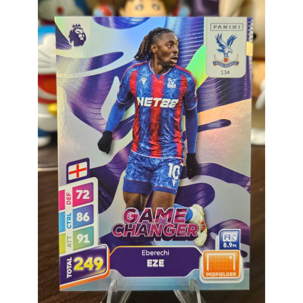 Thẻ GAME CHANGER Eberechi Eze Panini Premier League Plus 2024/2025 ...