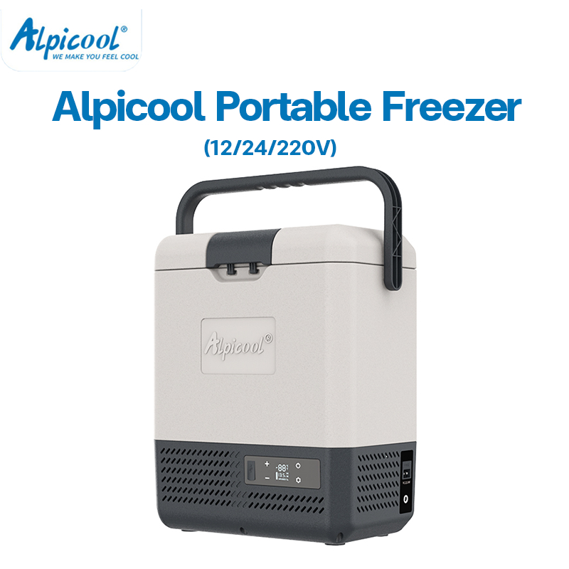 Alpicool P8 Outdoor Cooler Fishing Camping Ice Keeping Detachable ...
