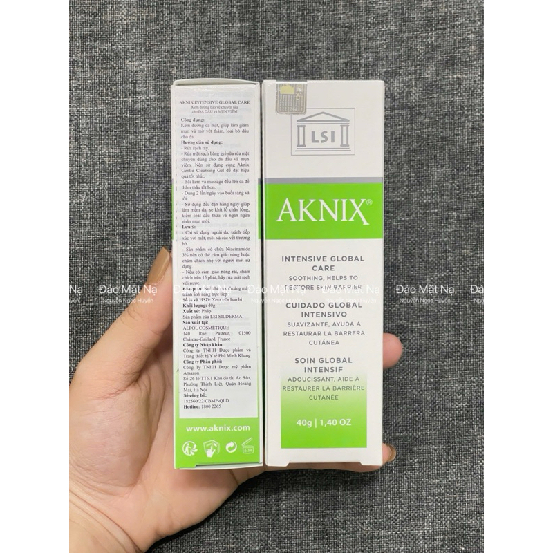 (ĐMN) Akanix - Kem dưỡng AKNIX INTENSE cho da dầu, mụn ẩn, mụn đầu ...