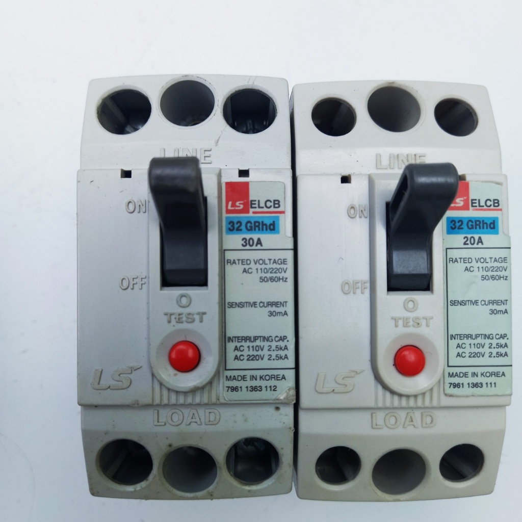 Aptomat chống giật 15A - 30mA - Cb chống dòng rò - aptomat ,cầu dao tự ...