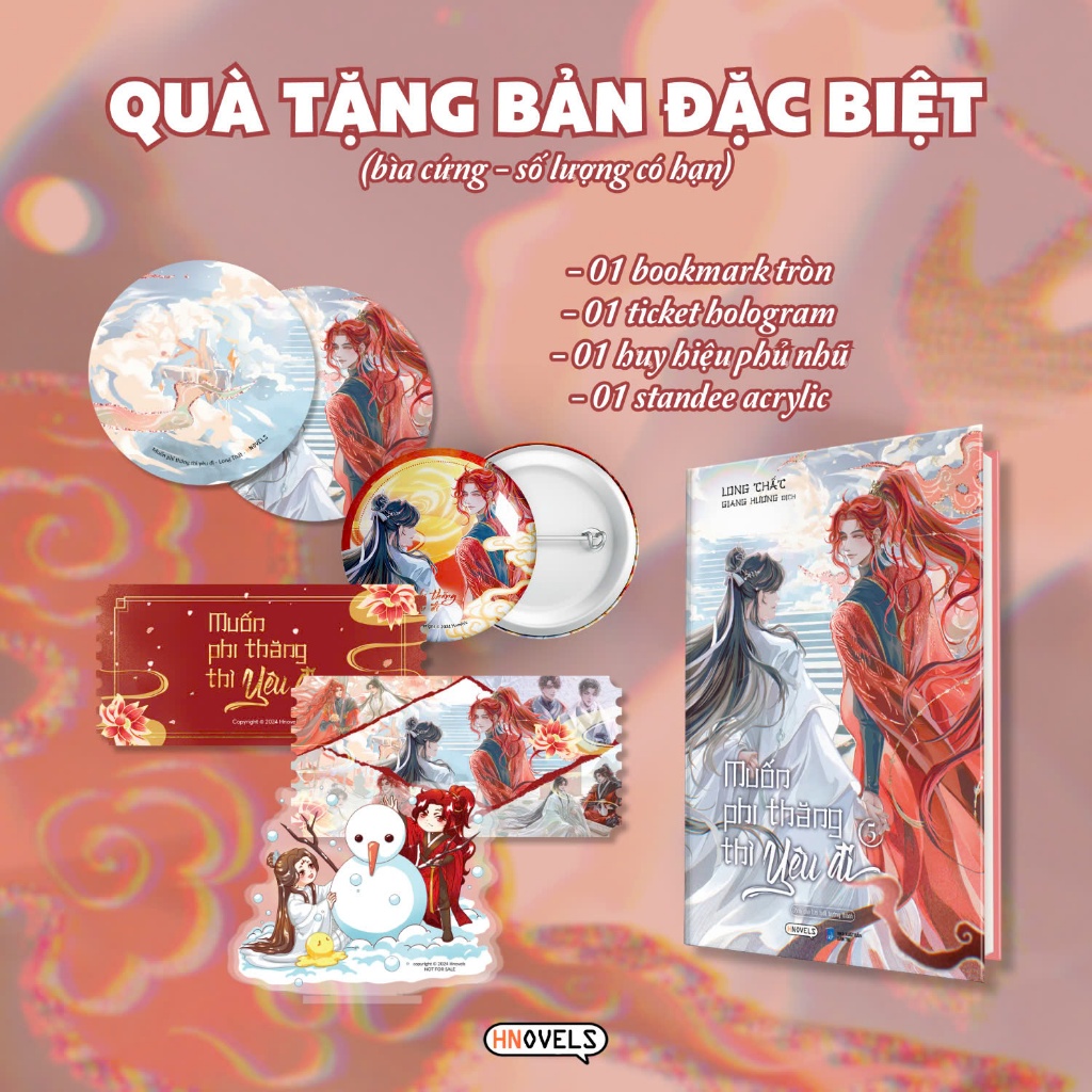 [Phụ Kiện Bookmark + Ticket + Huy Hiệu + Standee] Bản Đặc Biệt - Muốn ...