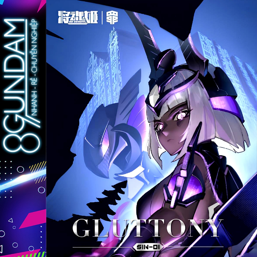 [CÓ SẴN] Mô Hình Lắp Ráp MS General Seven Deadly Sins - Gluttony + Anubis (Limited Edition ...
