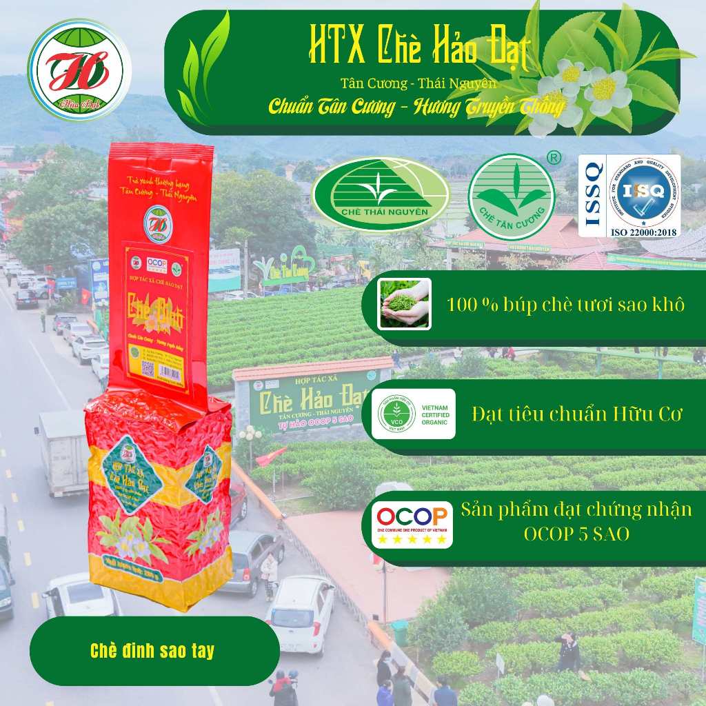 CHÈ ĐINH SAO TAY / HTX CHÈ HẢO ĐẠT - TÂN CƯƠNG - THÁI NGUYÊN | Shopee ...