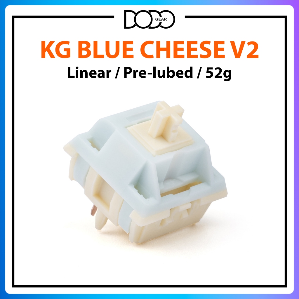 Switch KeyGeek Blue Cheese V2 5 PIN Linear 52g công tắc bàn phím Switch ...