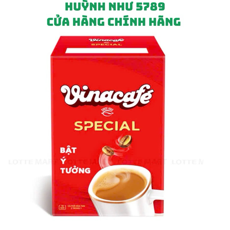 [CHÍNH HÃNG]CÀ PHÊ VINA SPECIAL BẬT Ý TƯỞNG HỘP 18 GÓI x 17gr | Shopee ...