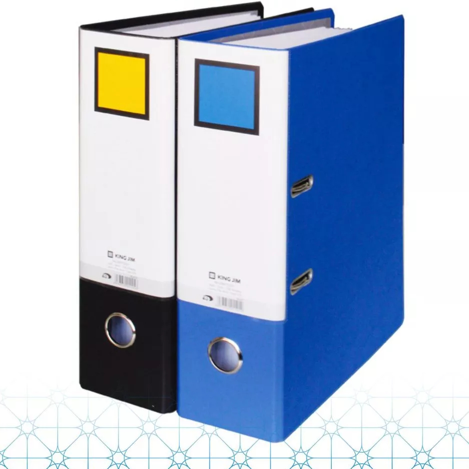Bìa Còng King Jim 9cm A4/F4 2697GSV/2797GSV – Còng Bật Chuẩn Nhật, Lưu ...