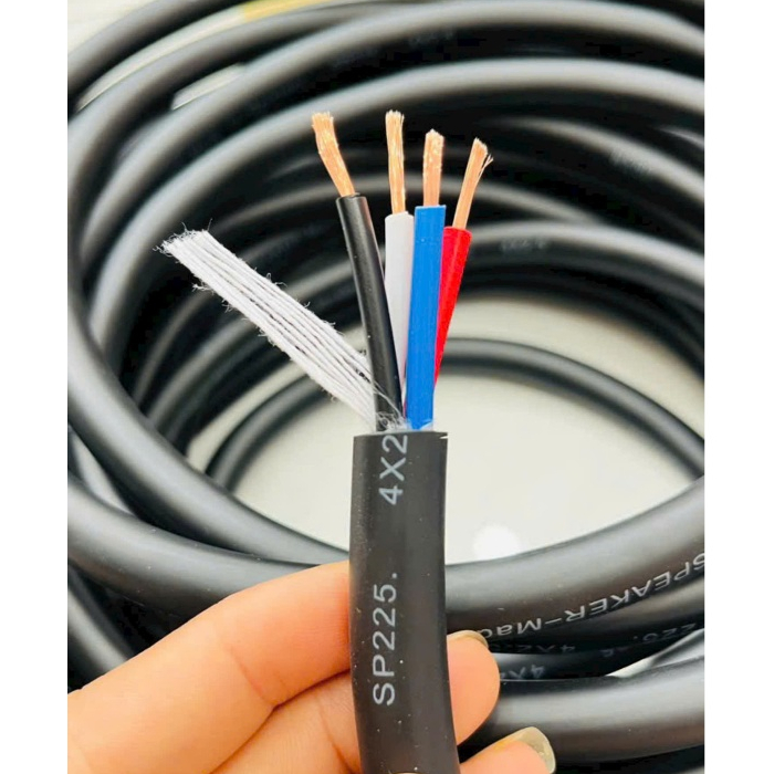 Dây loa Sommer 4x2.5 đồng nguyên chất 100% hàng loại 1 giá 1m. | Shopee ...