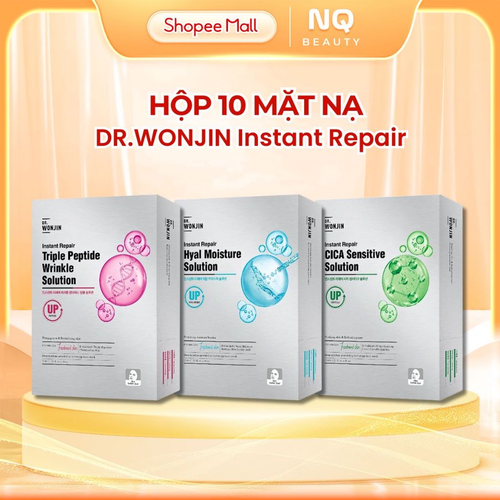 [HỘP 10 MIẾNG] Mặt Nạ Dưỡng Cấp Tốc Cấp Ẩm Phục Hồi Nâng Cơ Cho Da ...