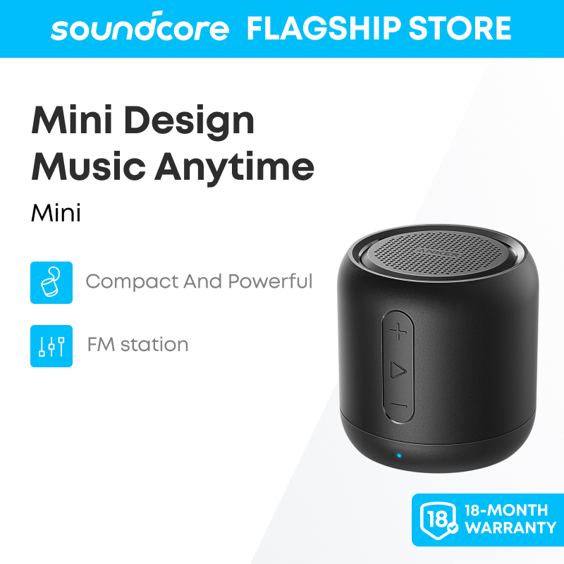 Anker Soundcore Mini, Loa Bluetooth Siêu Di Động với Đài FM, 15H Play ...