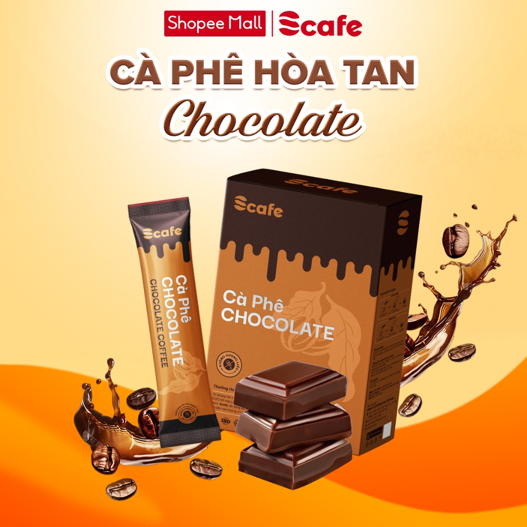 Cà Phê Chocolate Pha Sẵn Scafe Việt Nam Thơm Ngậy, Tiện Lợi | Shopee ...
