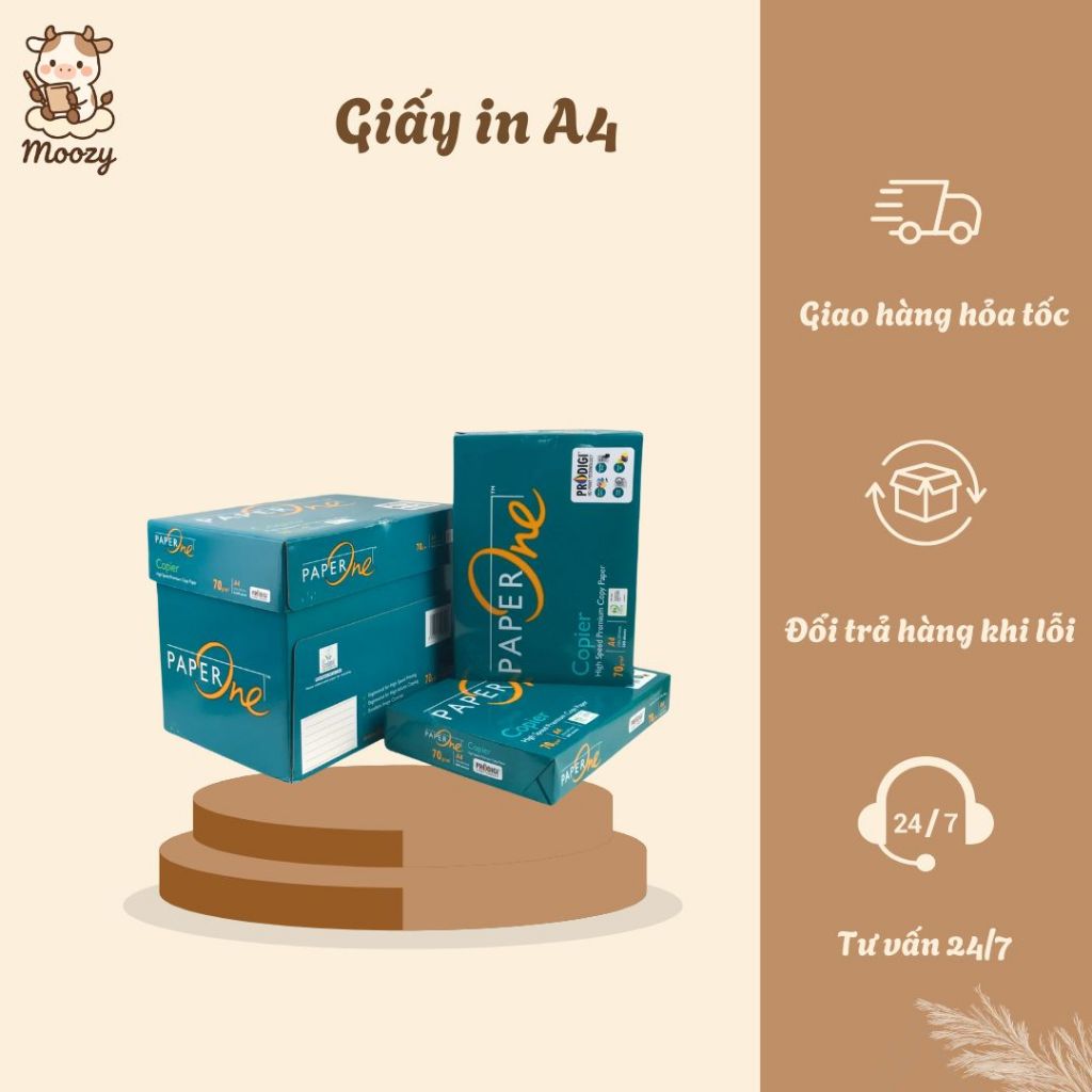 Giấy In A4 Paper One 70gsm 500 tờ – Giấy Photo Máy In, Máy Photocopy ...