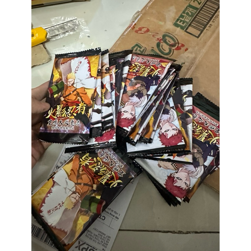 Hộp 36 gói thẻ bài naruto | Shopee Việt Nam